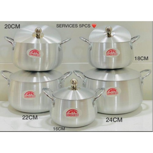 Service 5pcs SUNDABEST inox