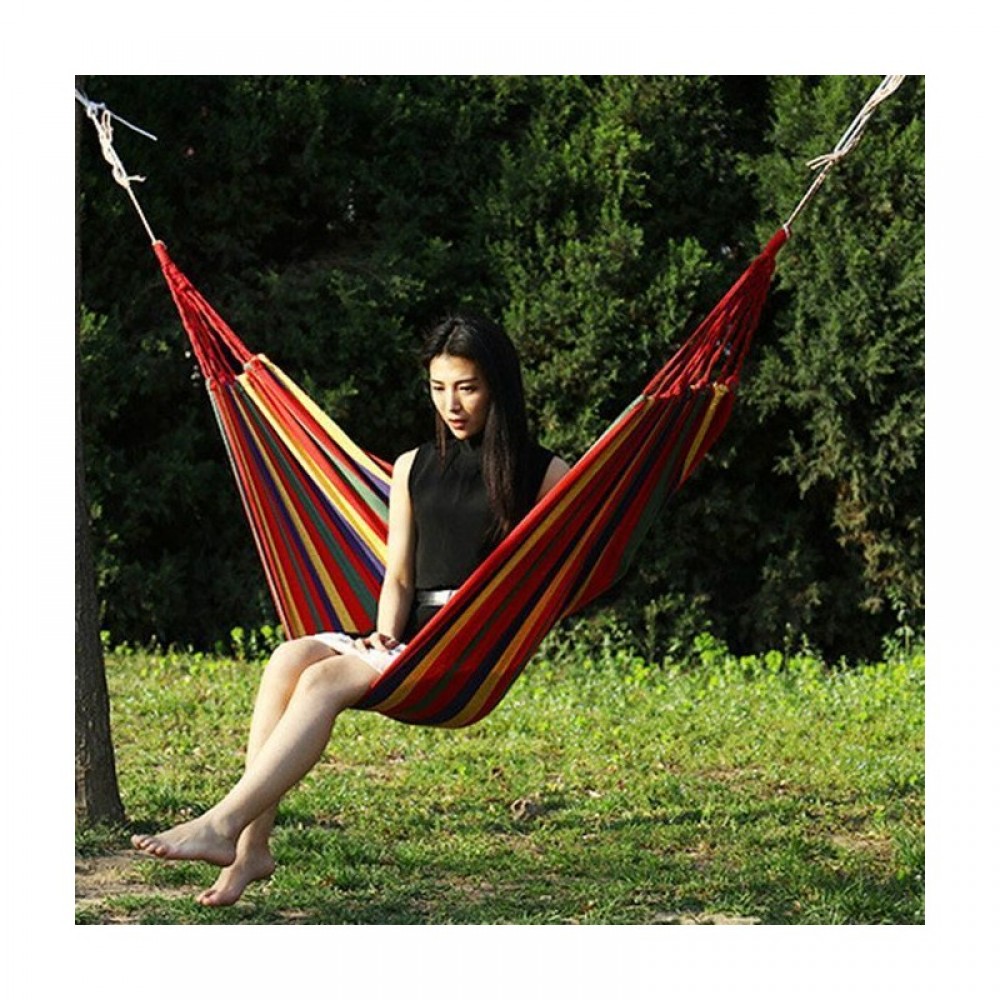 Hamac D'extérieur, Balançoire Pour Camping Pique-Nique, Lit Suspendu ...